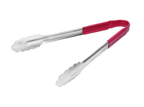Tong with Red Handle– Kitchen Supercenter