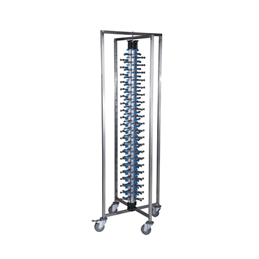 Mobile Plate Rack For 84 Plates– Kitchen Supercenter