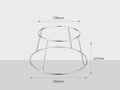 Round Plate Stand– Kitchen Supercenter